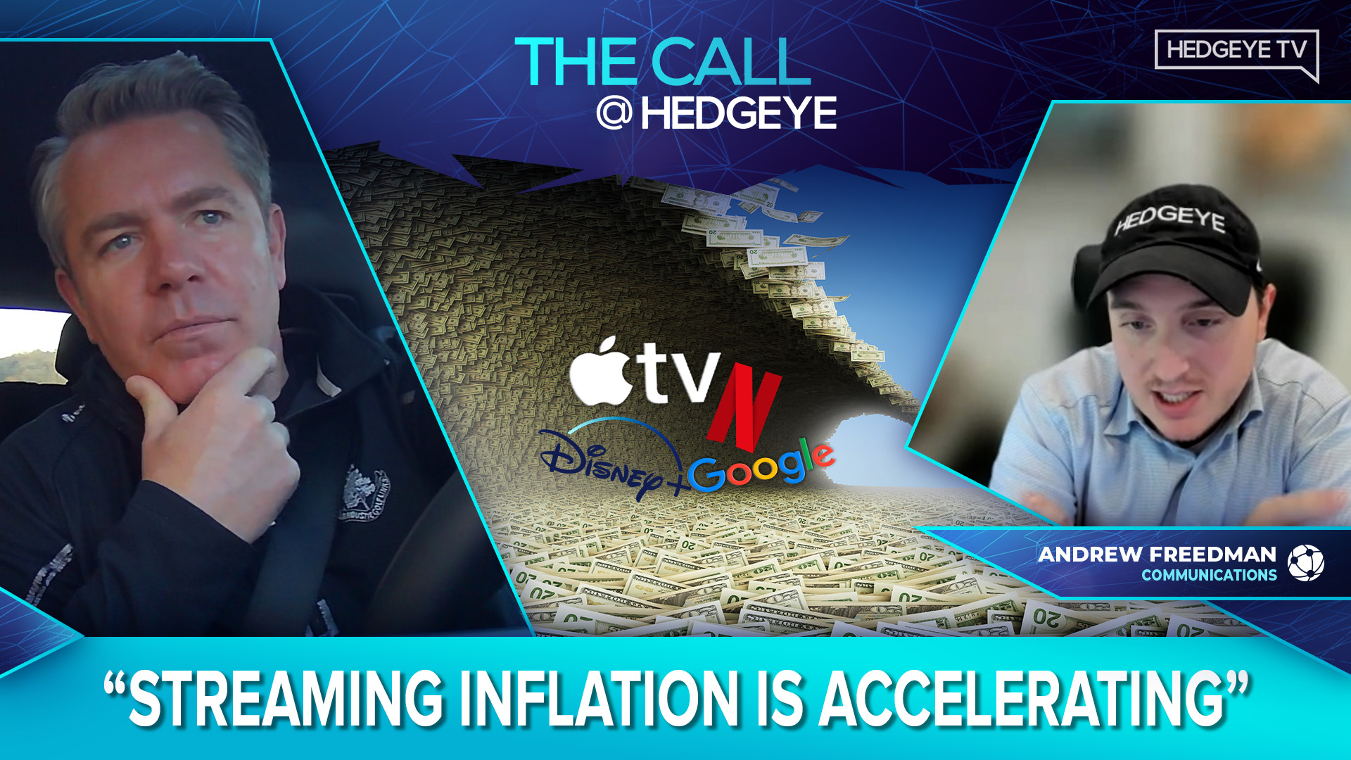 Freedman: “Streaming Inflation Is Accelerating” $NFLX $DIS $AAPL