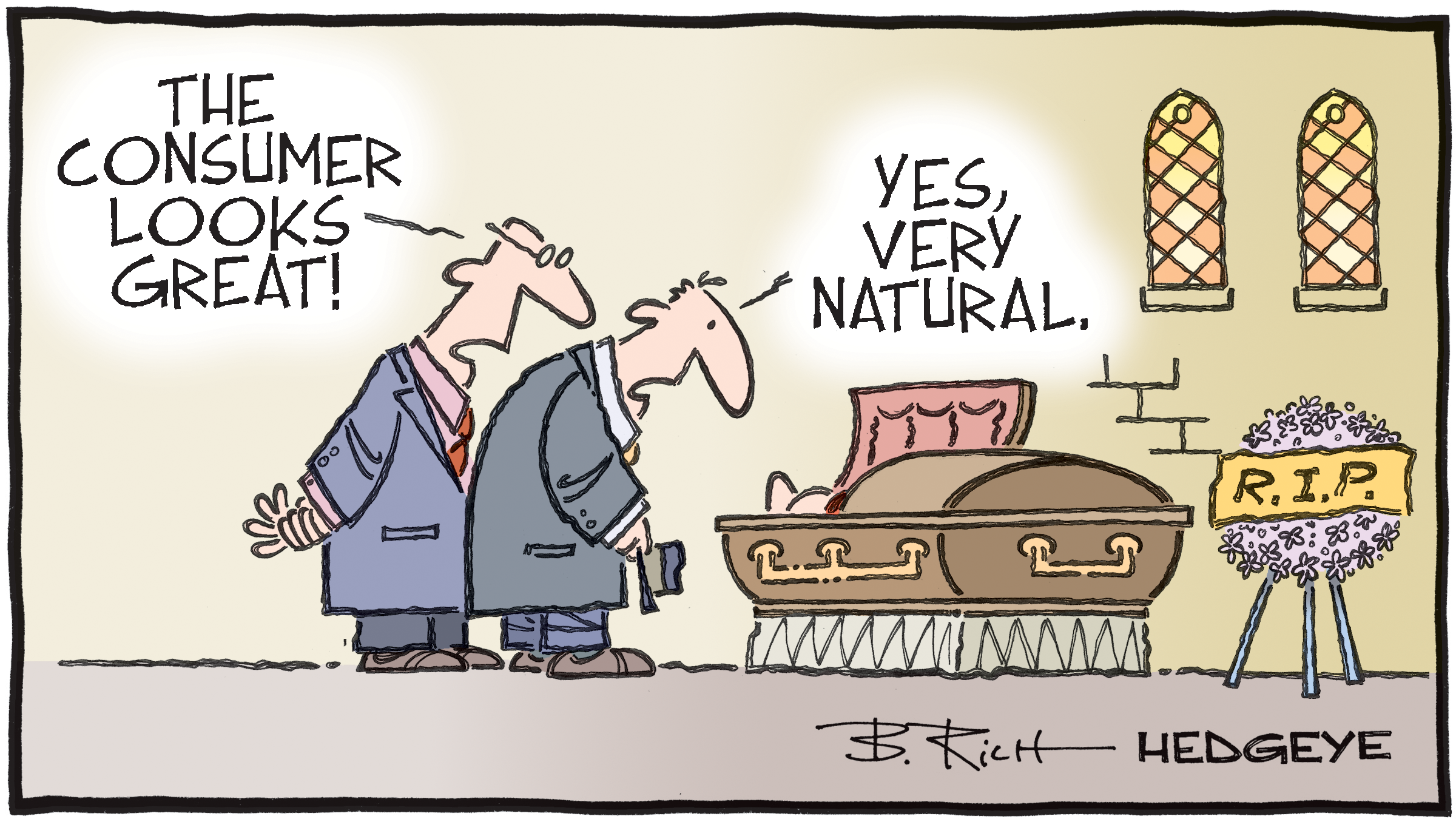 Cartoon of the Day: RIP Consumer(s)