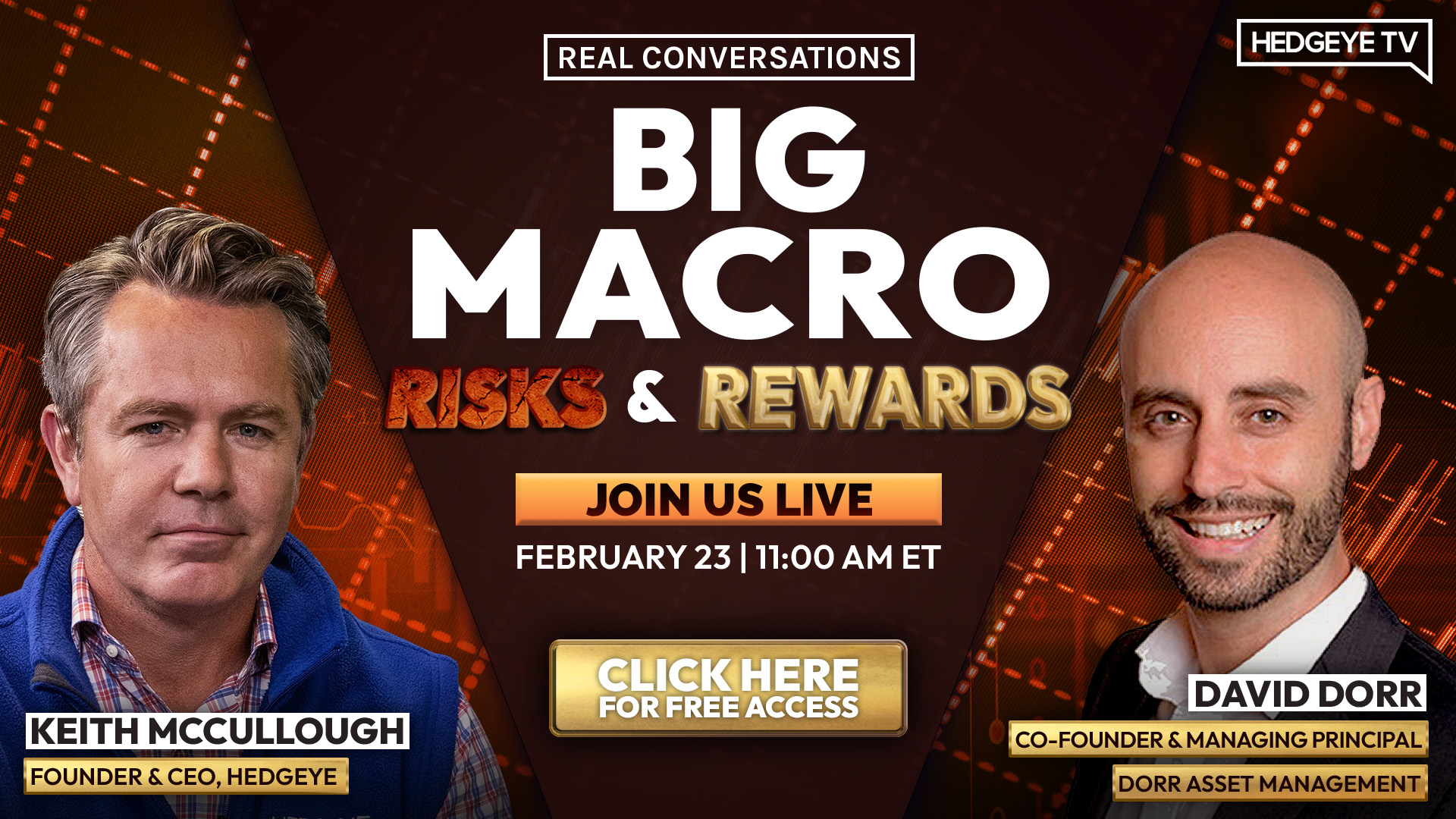 [WEBCAST] Keith McCullough & David Dorr: Big Macro Risks & Rewards