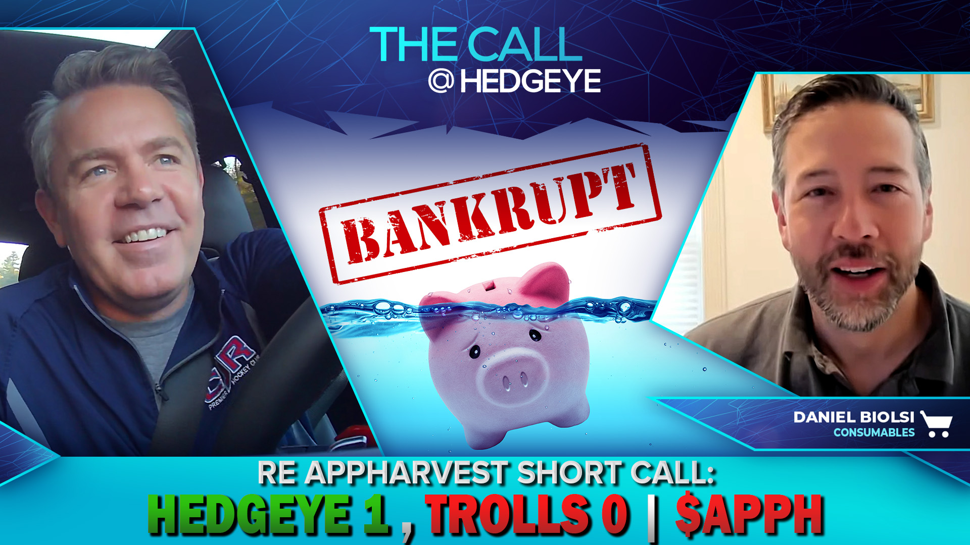 RE AppHarvest Short Call: Hedgeye 1, Trolls 0 | $APPH