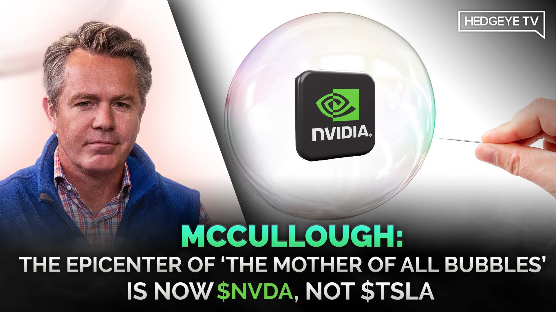 The Epicenter Of ‘The Mother of All Bubbles’ Is Now $NVDA, Not $TSLA