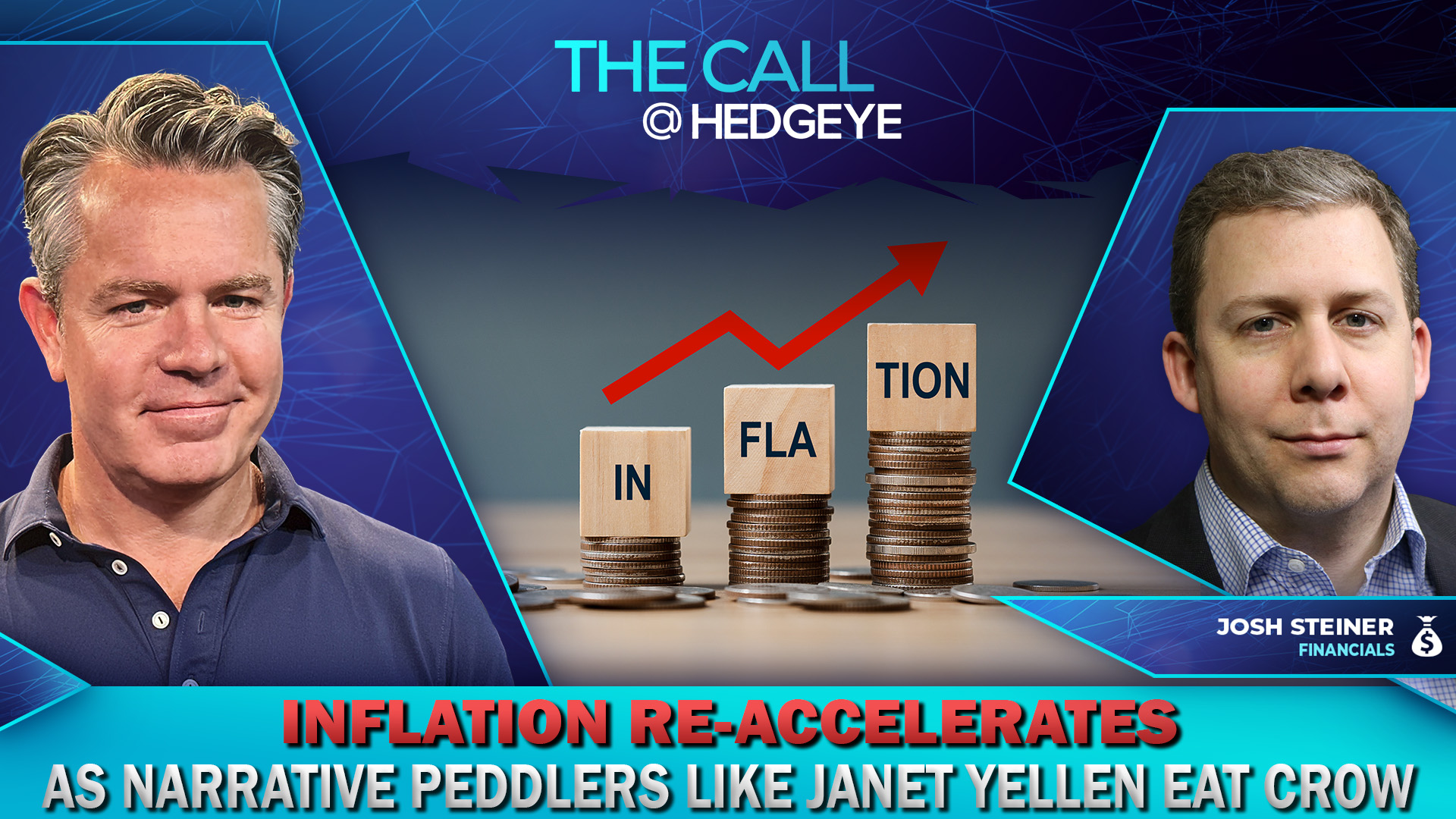 Inflation Re-Accelerates, As Narrative Peddlers Like Janet Yellen Eat