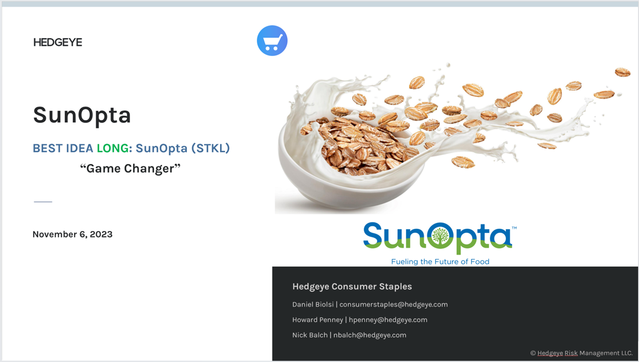 Invite | SunOpta | Game Changer