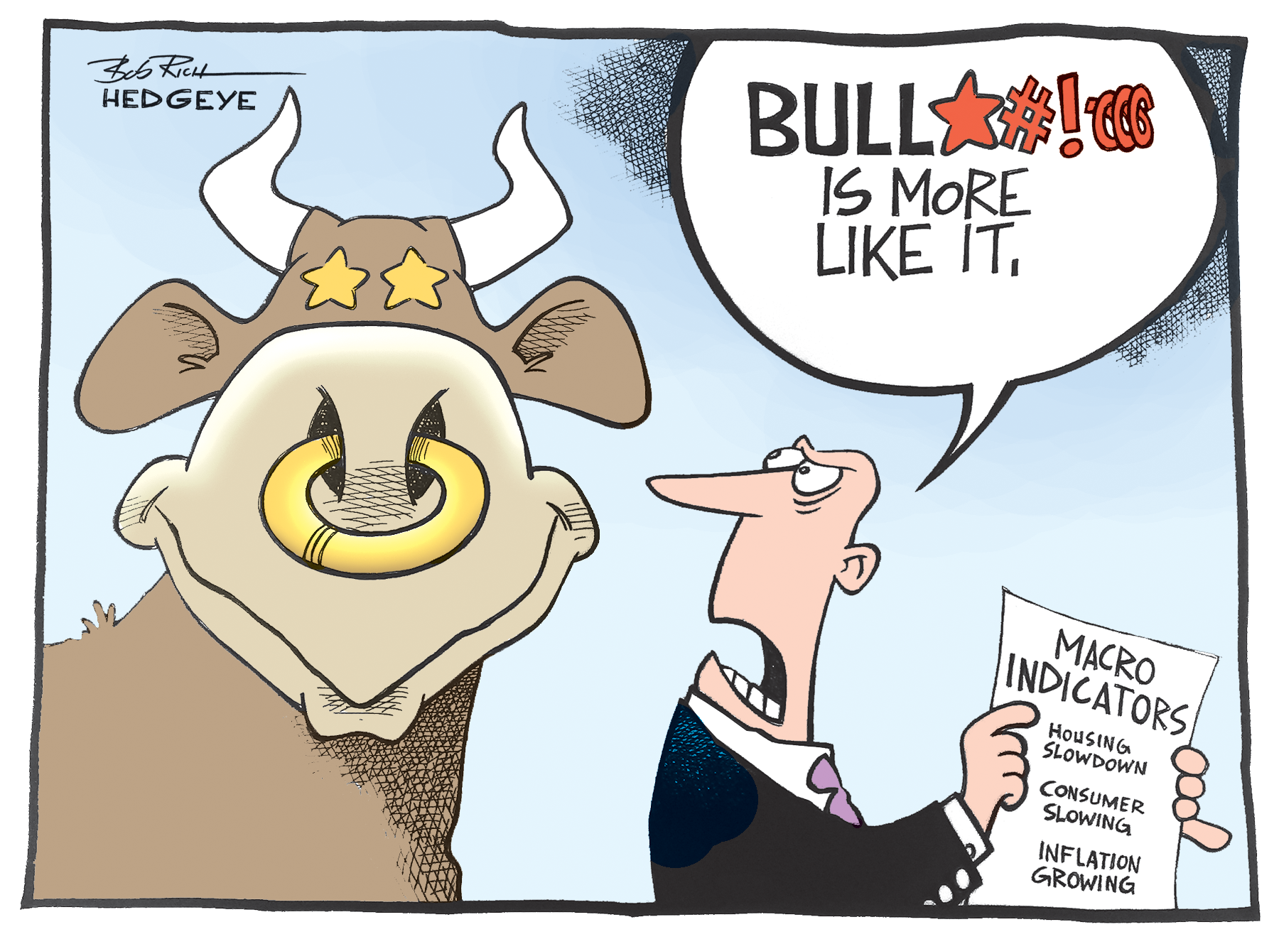 Cartoon of the Day: Bull$#&%!