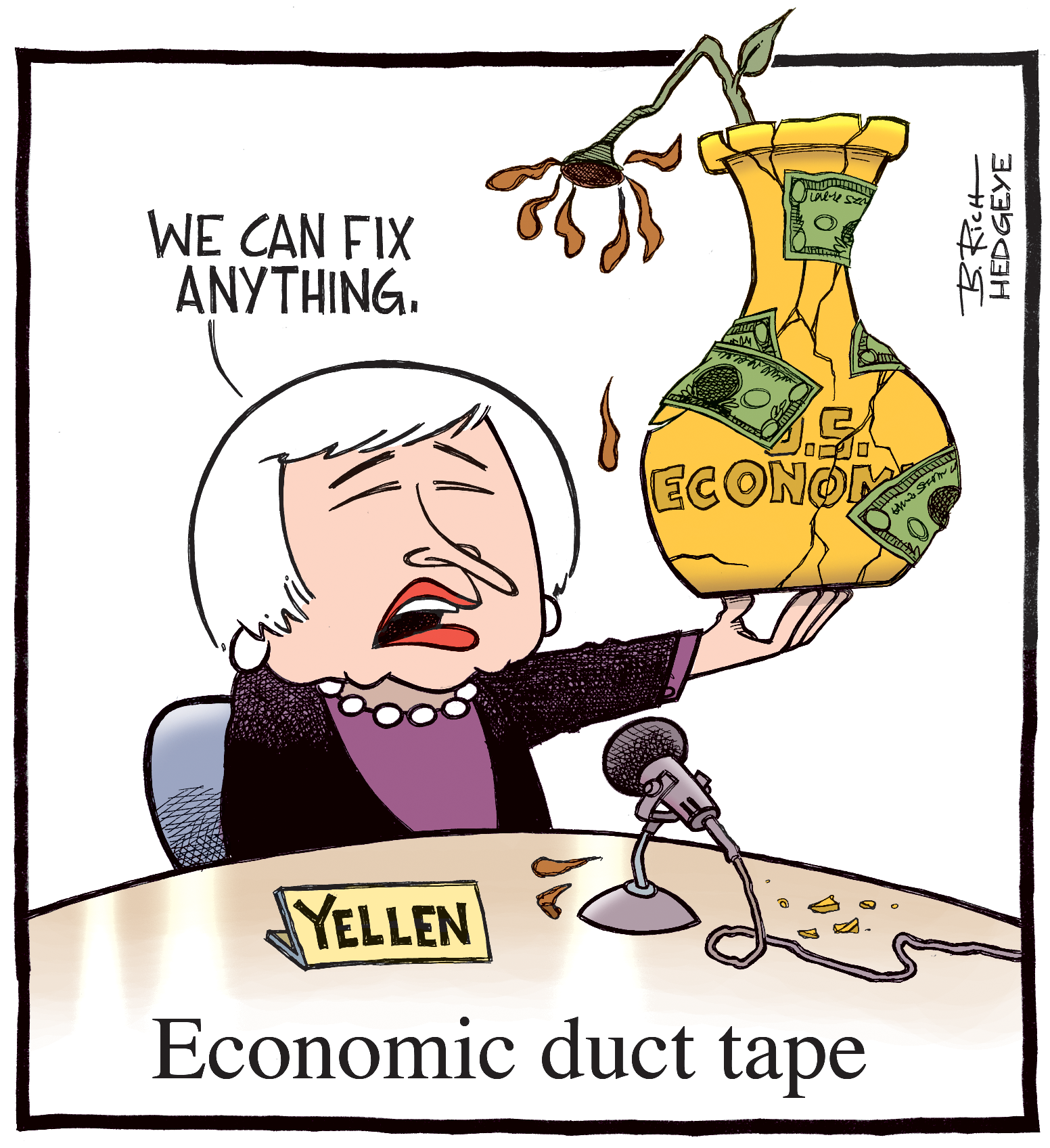 Cartoon of the Day: A Broken Economy
