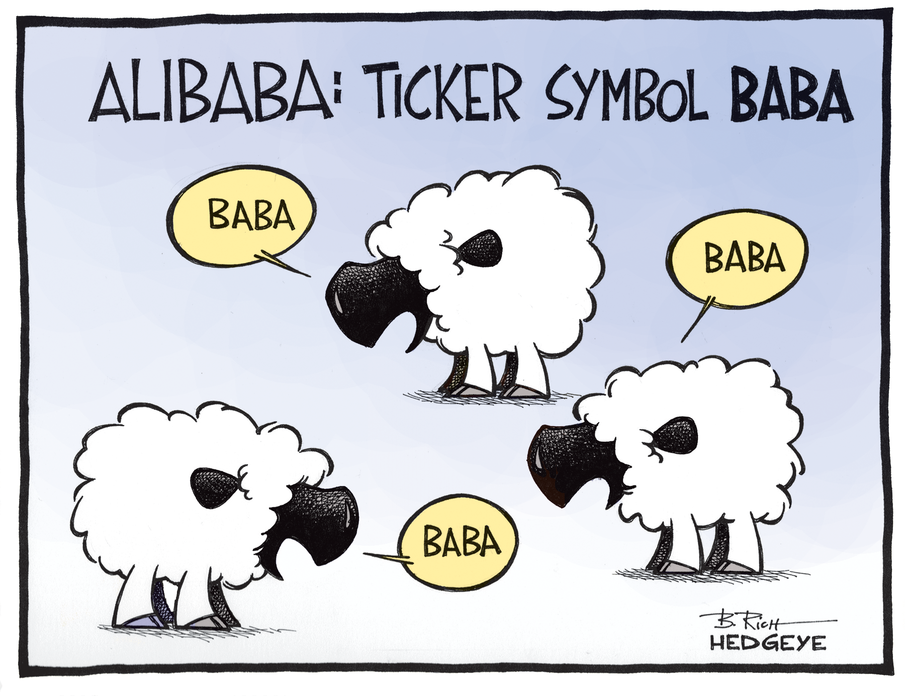 Cartoon of the Day: $BABA Sheep