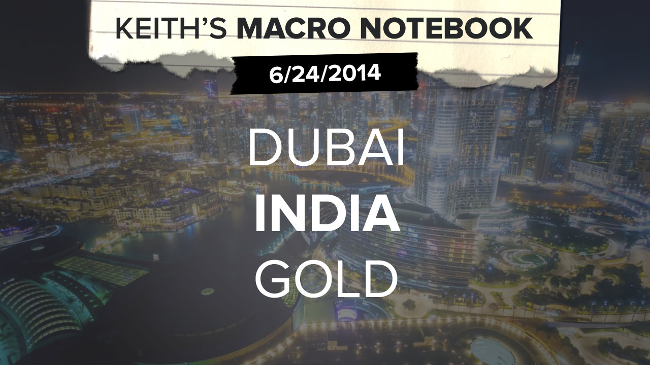 Macro Notebook 6/24: DUBAI INDIA GOLD