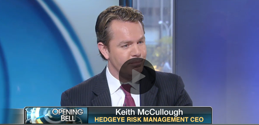 Hedgeye CEO Keith McCullough Warns About Bull on Fox Business: Beware