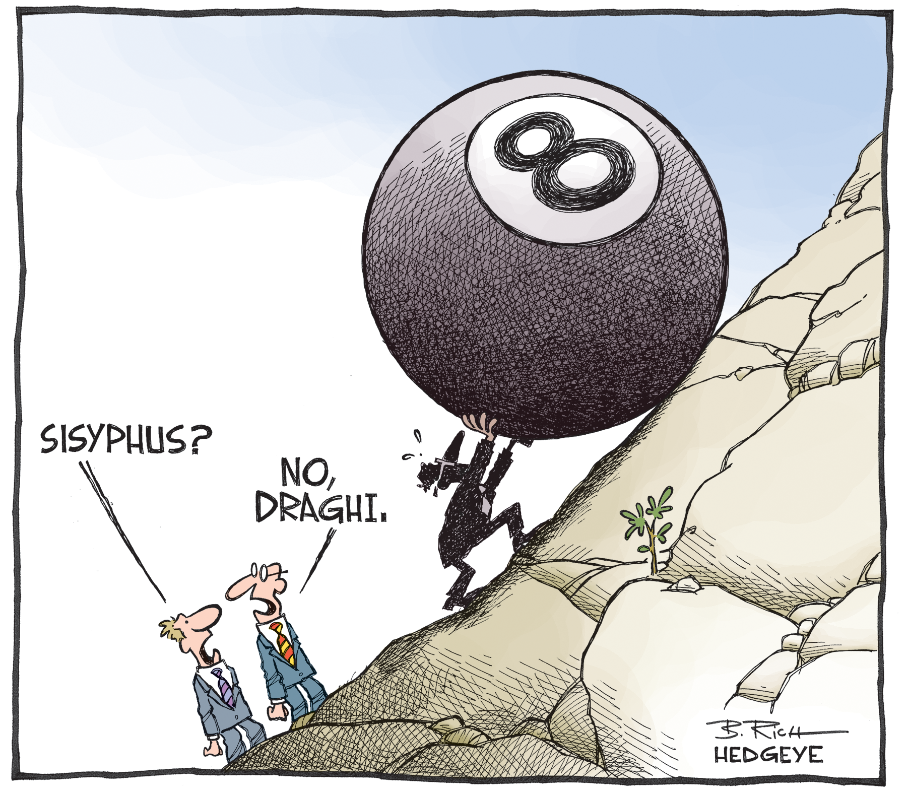 Cartoon of the Day: That's How Draghi Rolls