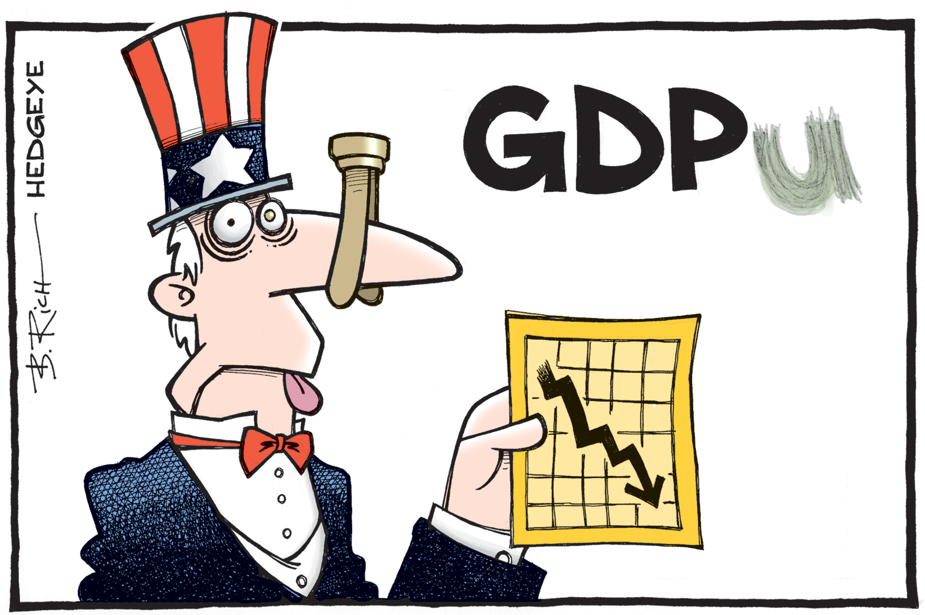 Cartoon of the Day: #GDP Stink Bomb
