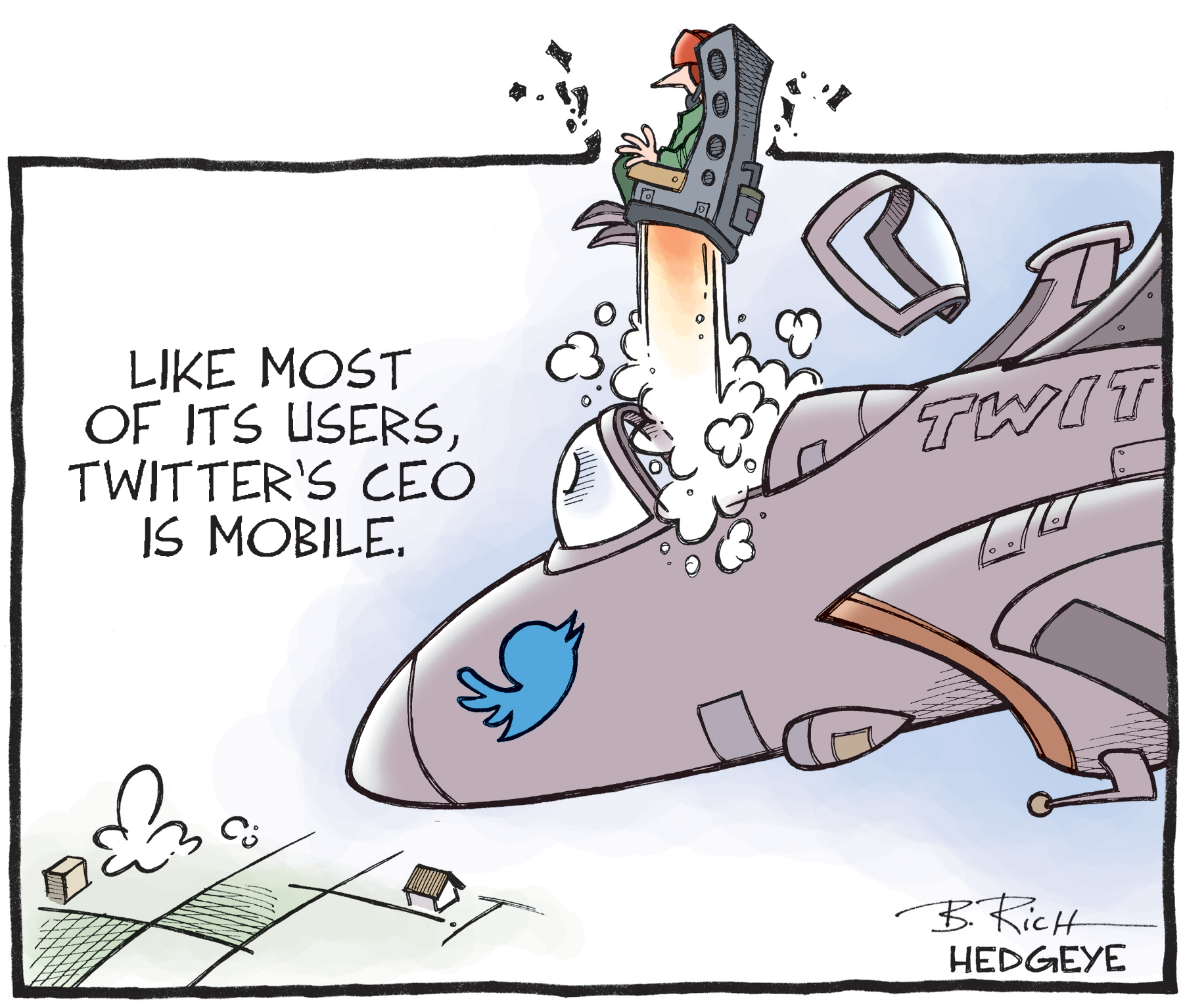 Cartoon of the Day: Dick Exits | $TWTR