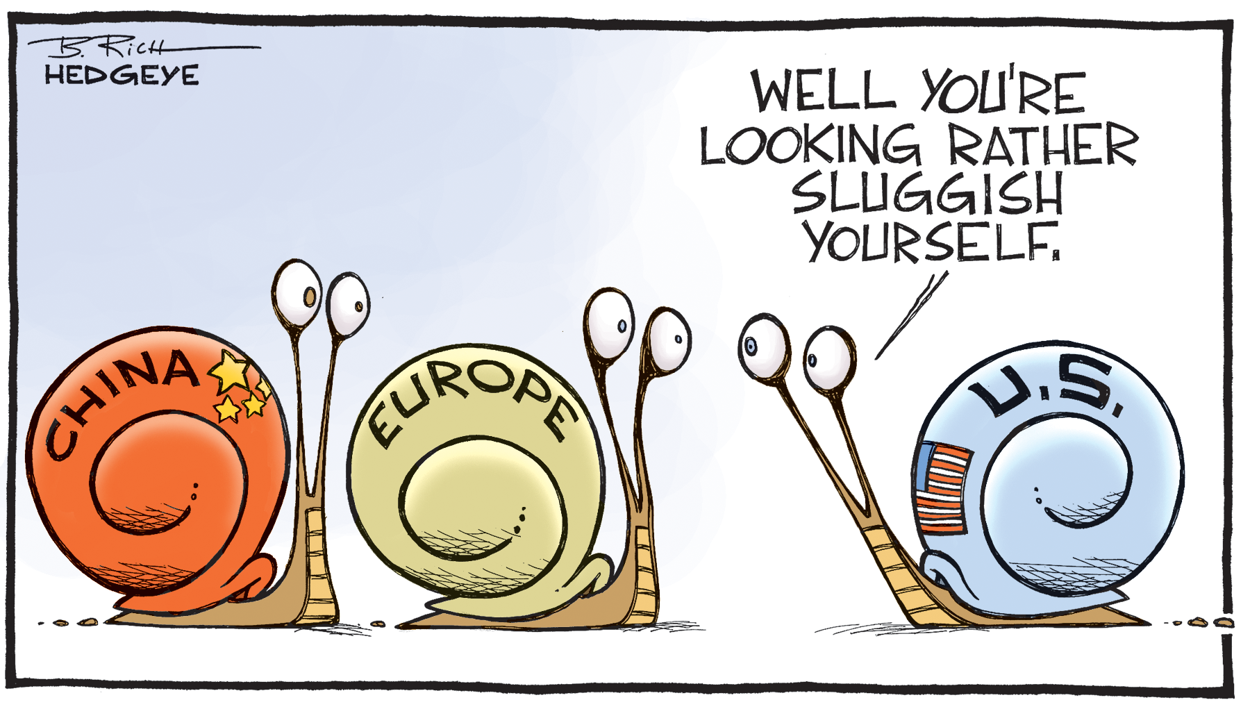 Cartoon of the Day: Slow Growth Snails
