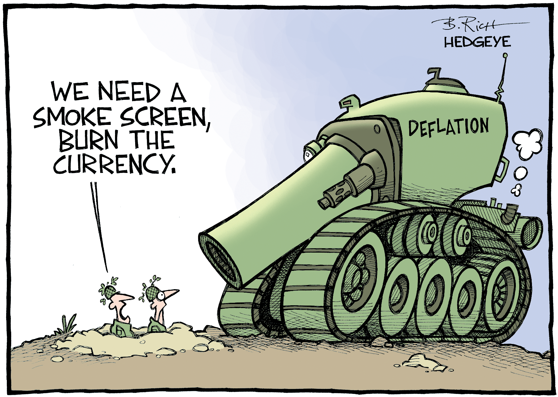 Cartoon of the Day: FX Wars!