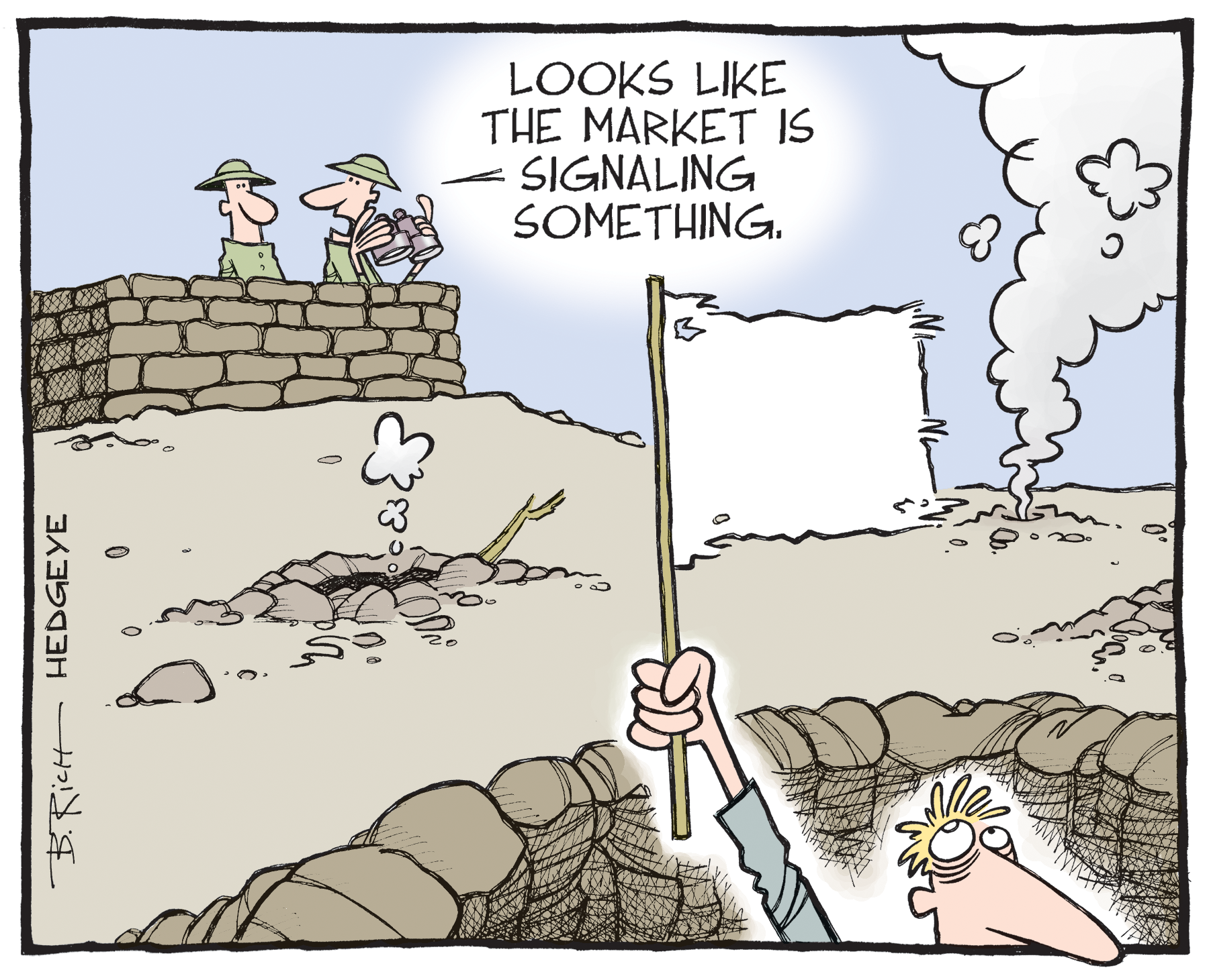 Cartoon of the Day: Surrender Flag?