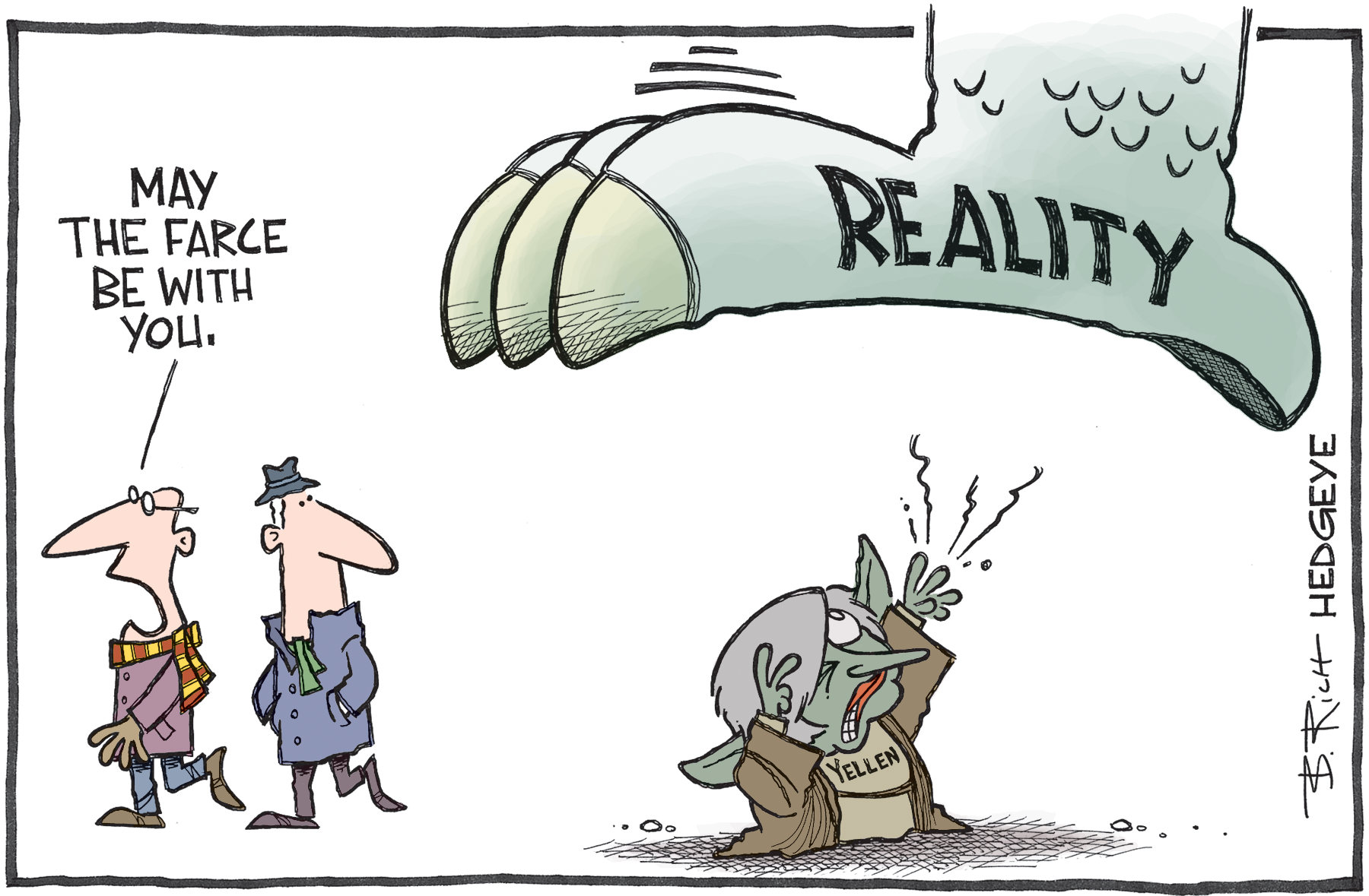 Cartoon of the Day: Reality Strikes Back