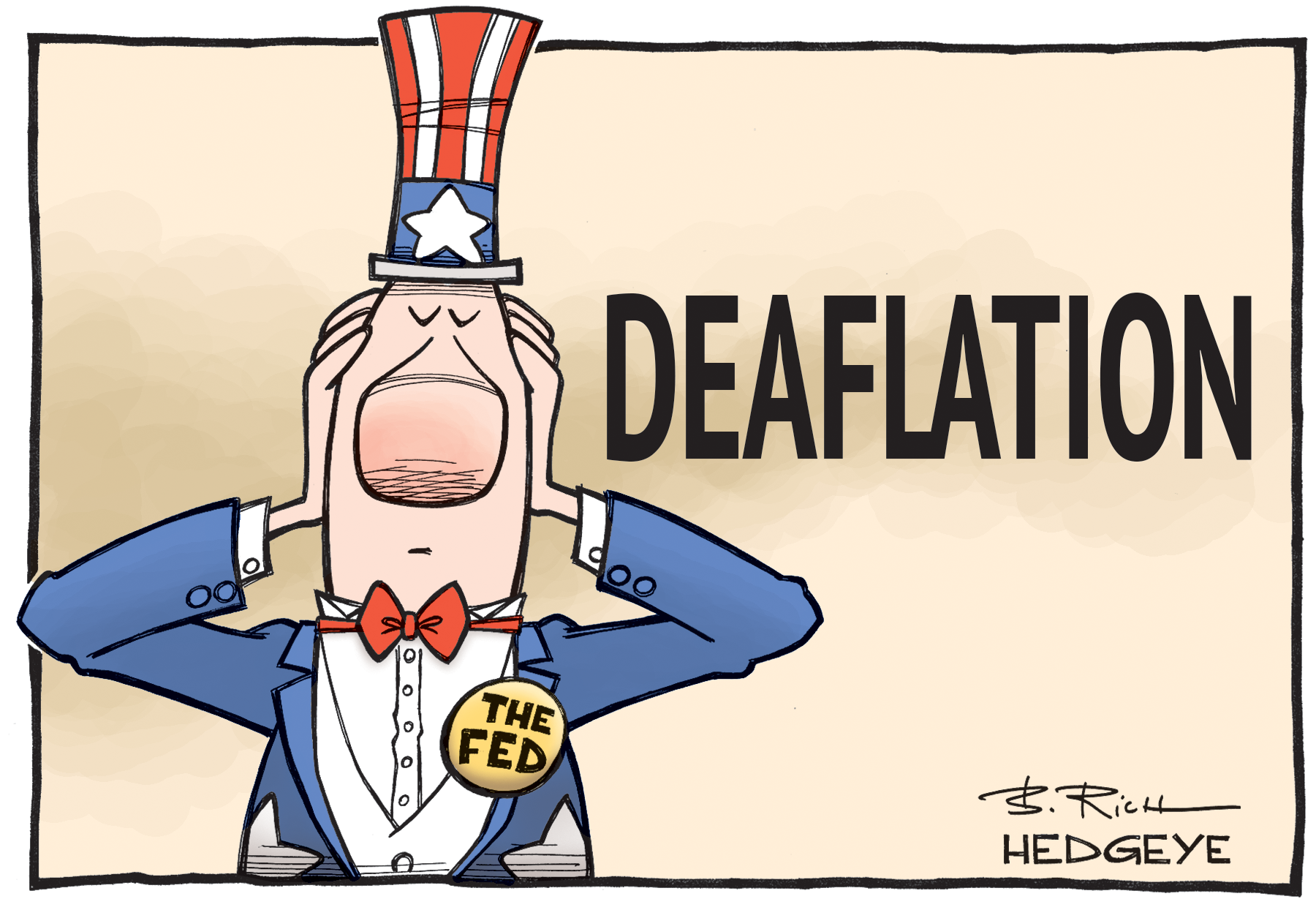 Cartoon of the Day: Deflation Falls On Deaf Ears