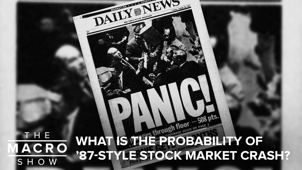 What Is The Probability Of ’87-Style Stock Market Crash?