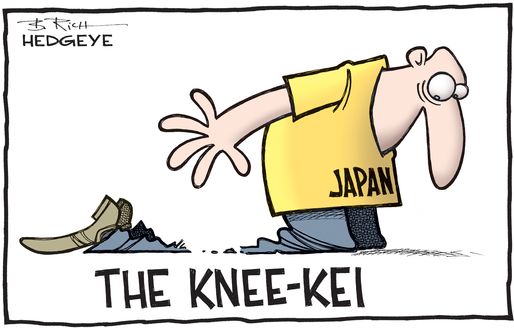 Cartoon of the Day: Nikkei Kneecapped