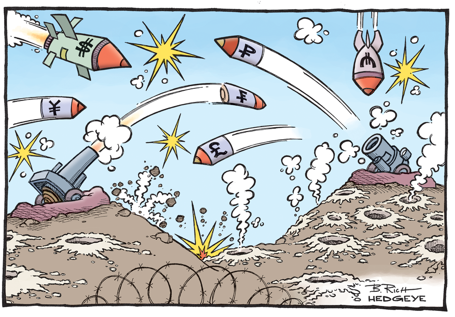 ROUNDUP: Currency War Consequences, Gold, & The Fed #BeliefSystem