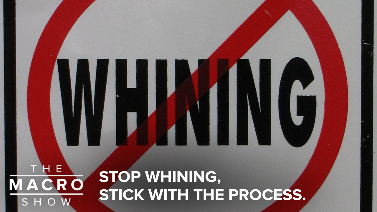 McCullough: Stop Whining, Stick With The Process