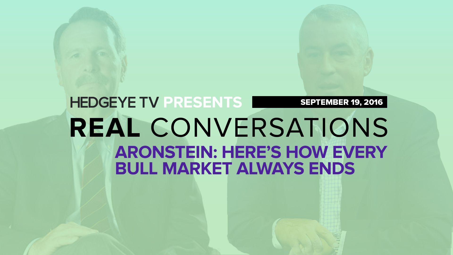 Aronstein: Here’s How Every Bull Market Always Ends