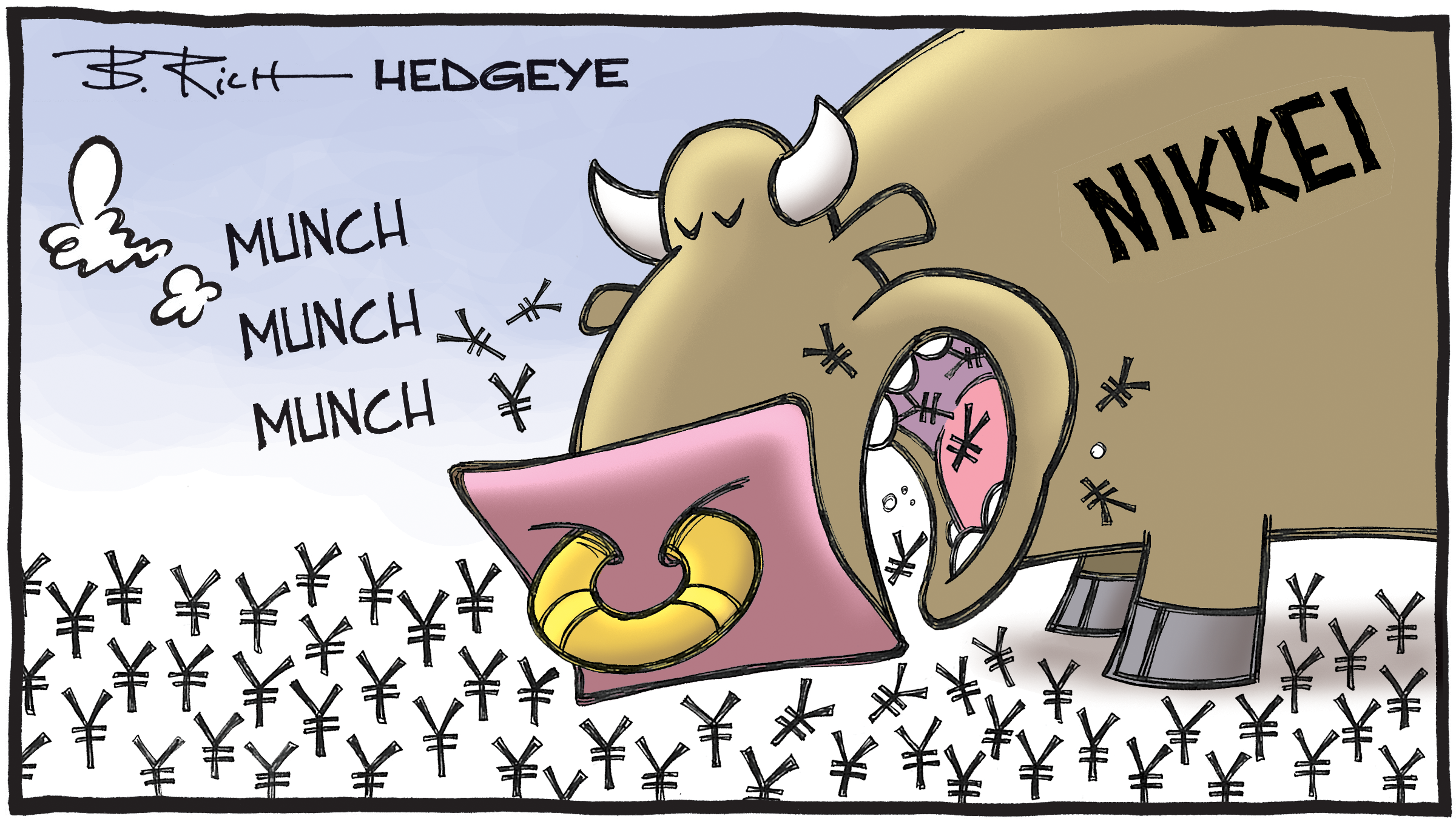 Cartoon of the Day: Japan's Hungry Bulls