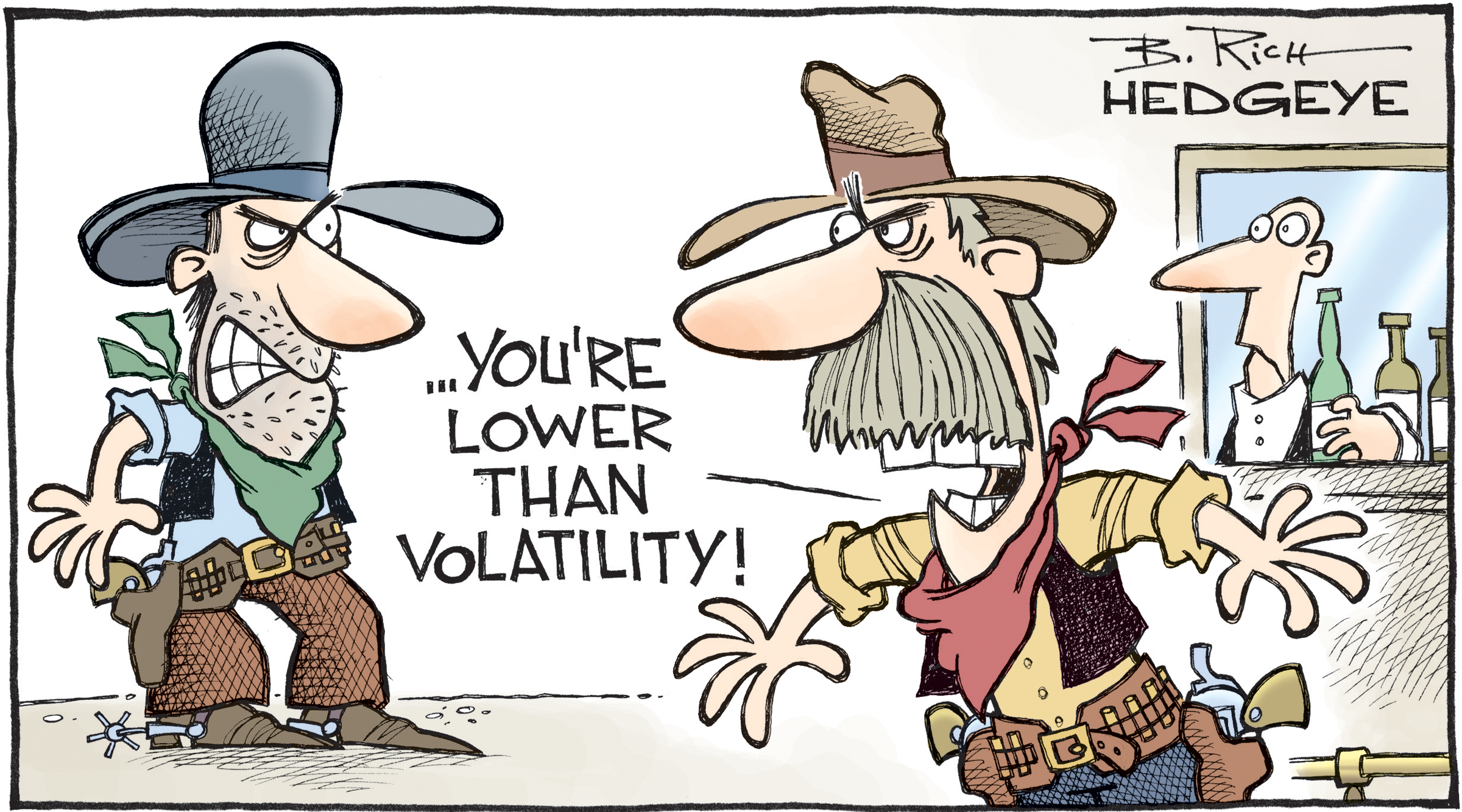 Cartoon of the Day: The Good, The Bad & The Volatile