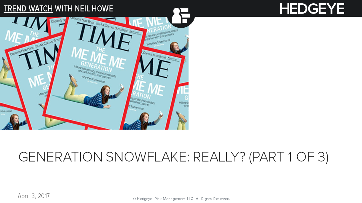 Generation Snowflake Really Part 1 Of 3 
