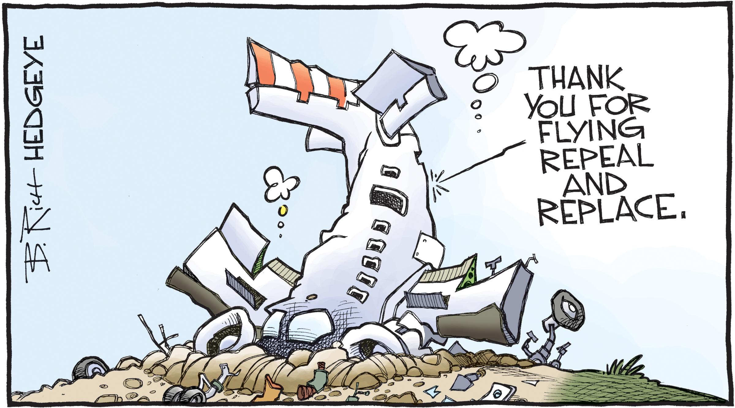 Cartoon of the Day: This Is Your Captain Speaking...