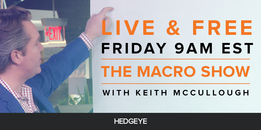 A Special (*Free*) Edition of The Macro Show with CEO Keith McCullough