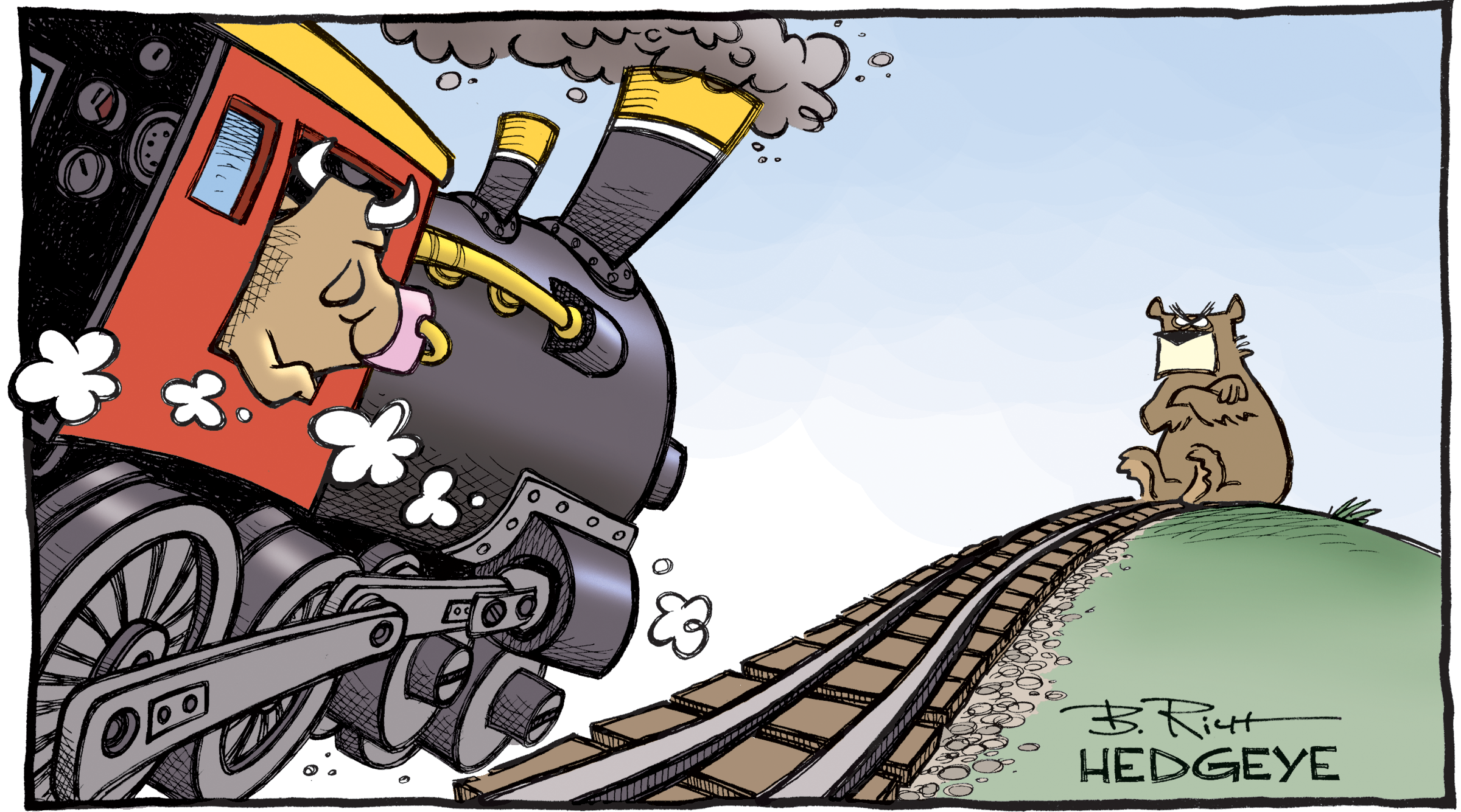 Cartoon of the Day: Keep on Chuggin'
