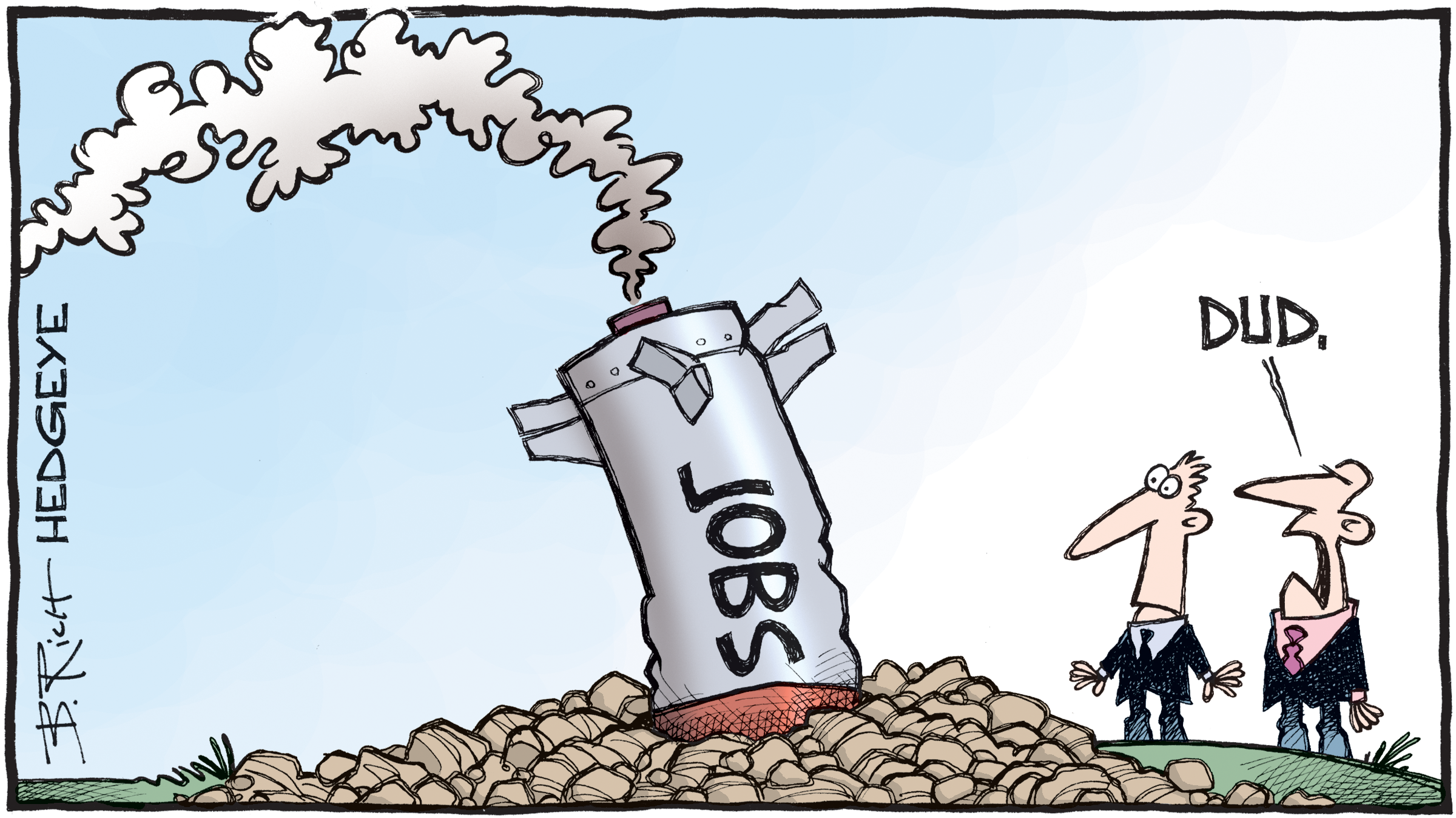 Cartoon of the Day: Jobs Dud