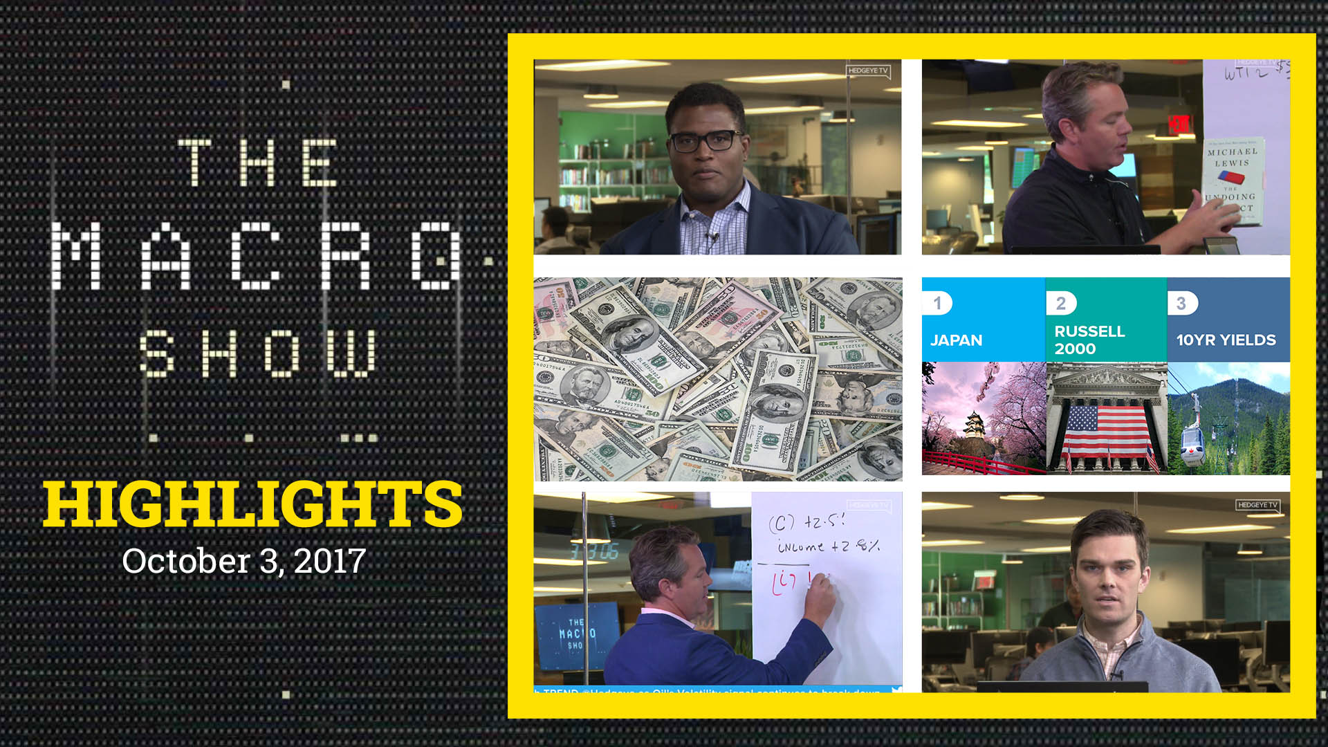 The Macro Show Highlights: October 3, 2017