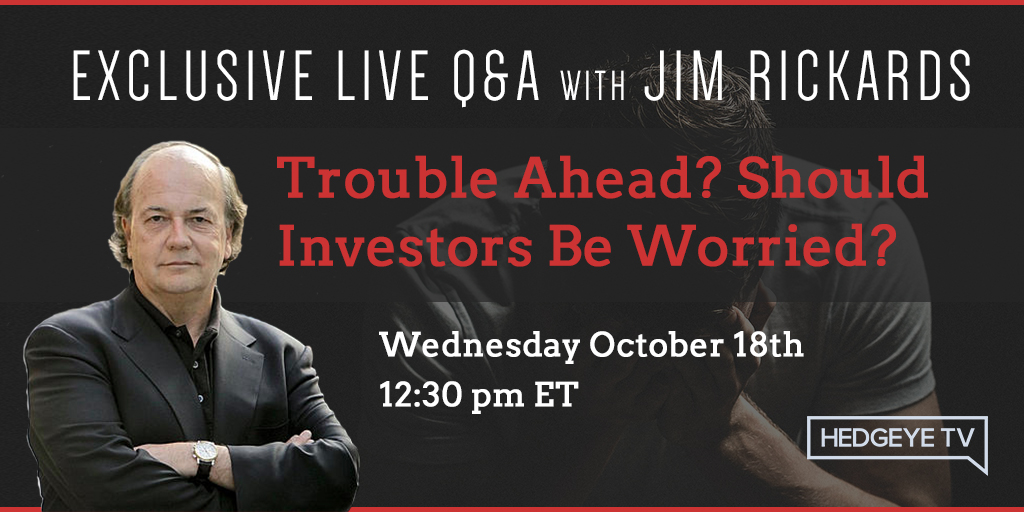 Trouble Ahead? An Exclusive Q&A with Jim Rickards