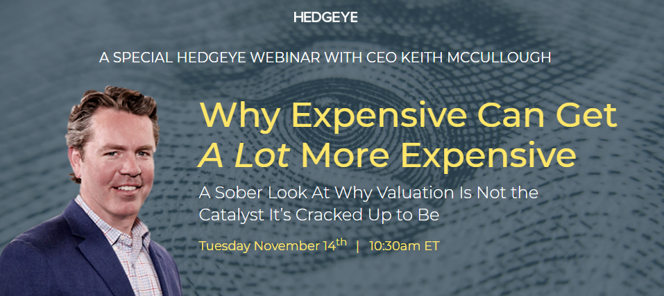 REPLAY: A Special Hedgeye Webinar With CEO Keith McCullough