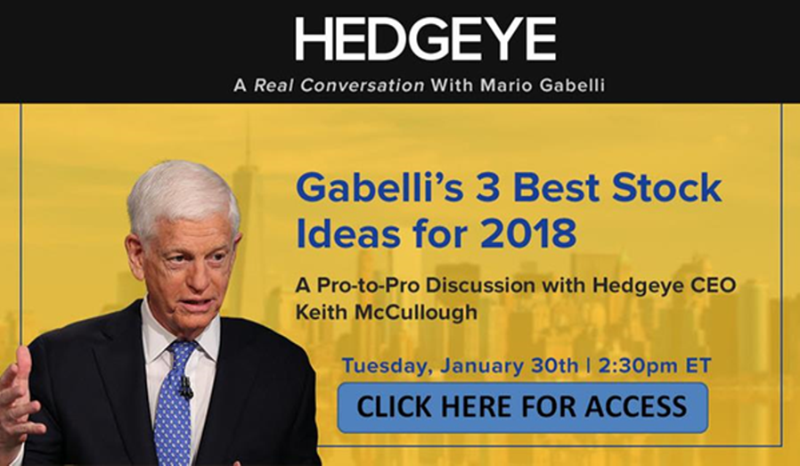 Webinar (Replay): Legendary Investor Mario Gabelli's Best Stock Ideas