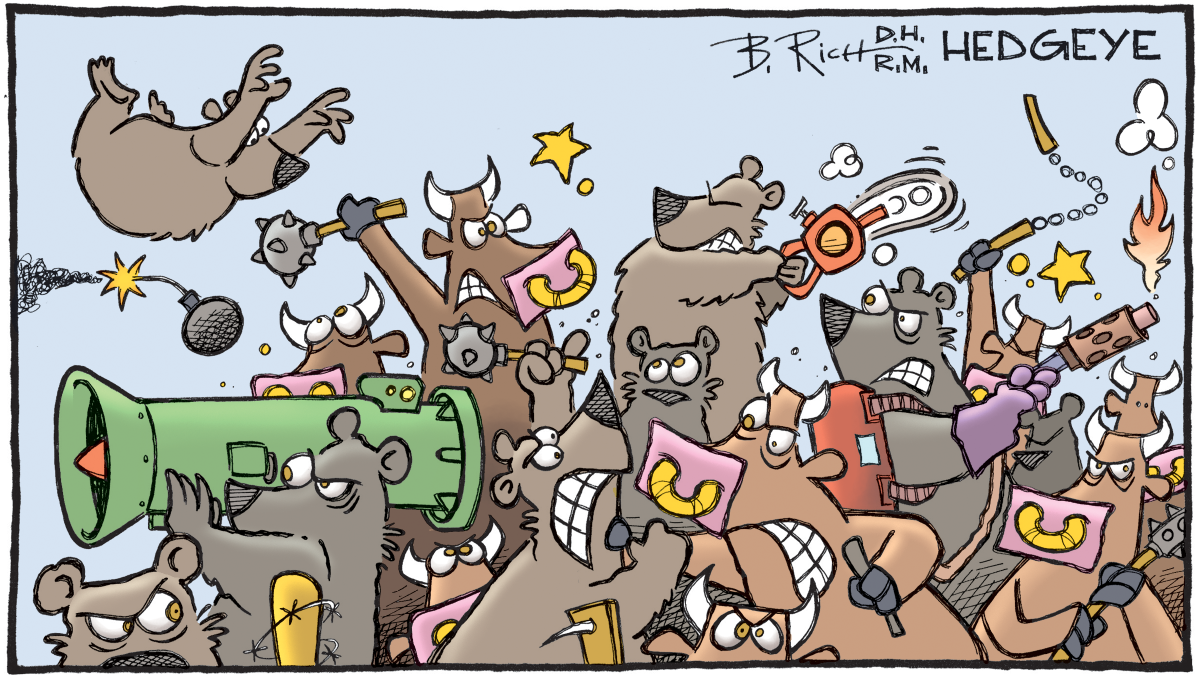 Cartoon of the Day: Ready to Rumble!