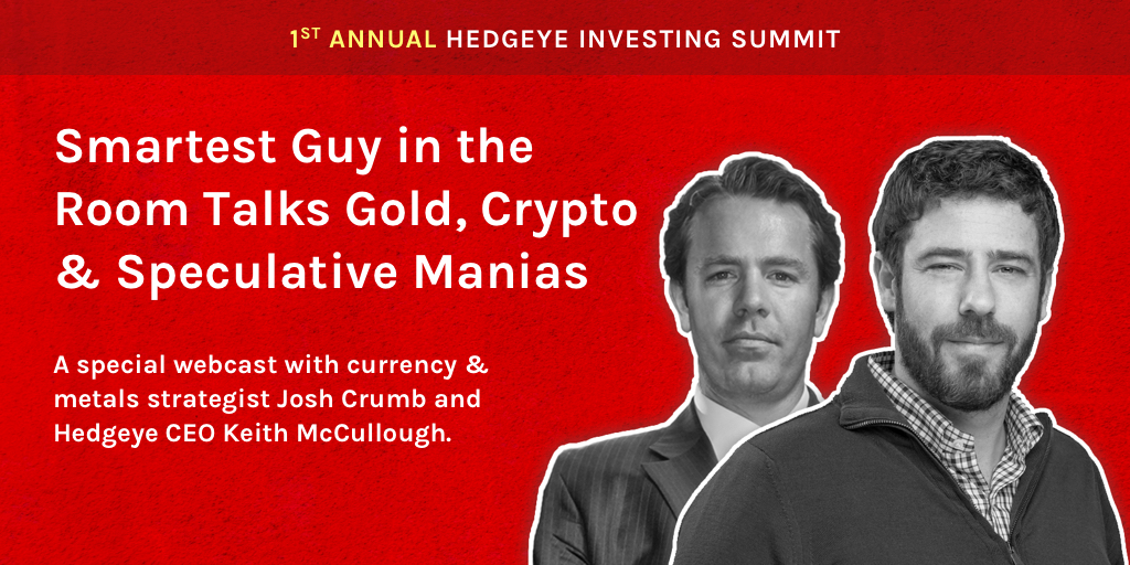 Josh Crumb: "Smartest Guy in the Room Talks Gold, Crypto & Manias" (He