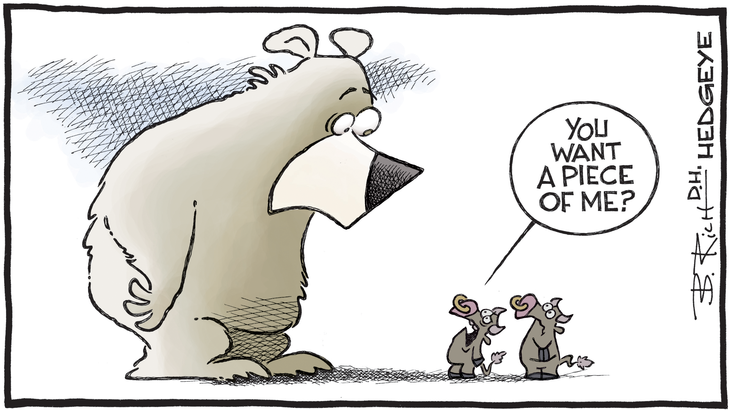 Cartoon of the Day: Easy There Little Fella