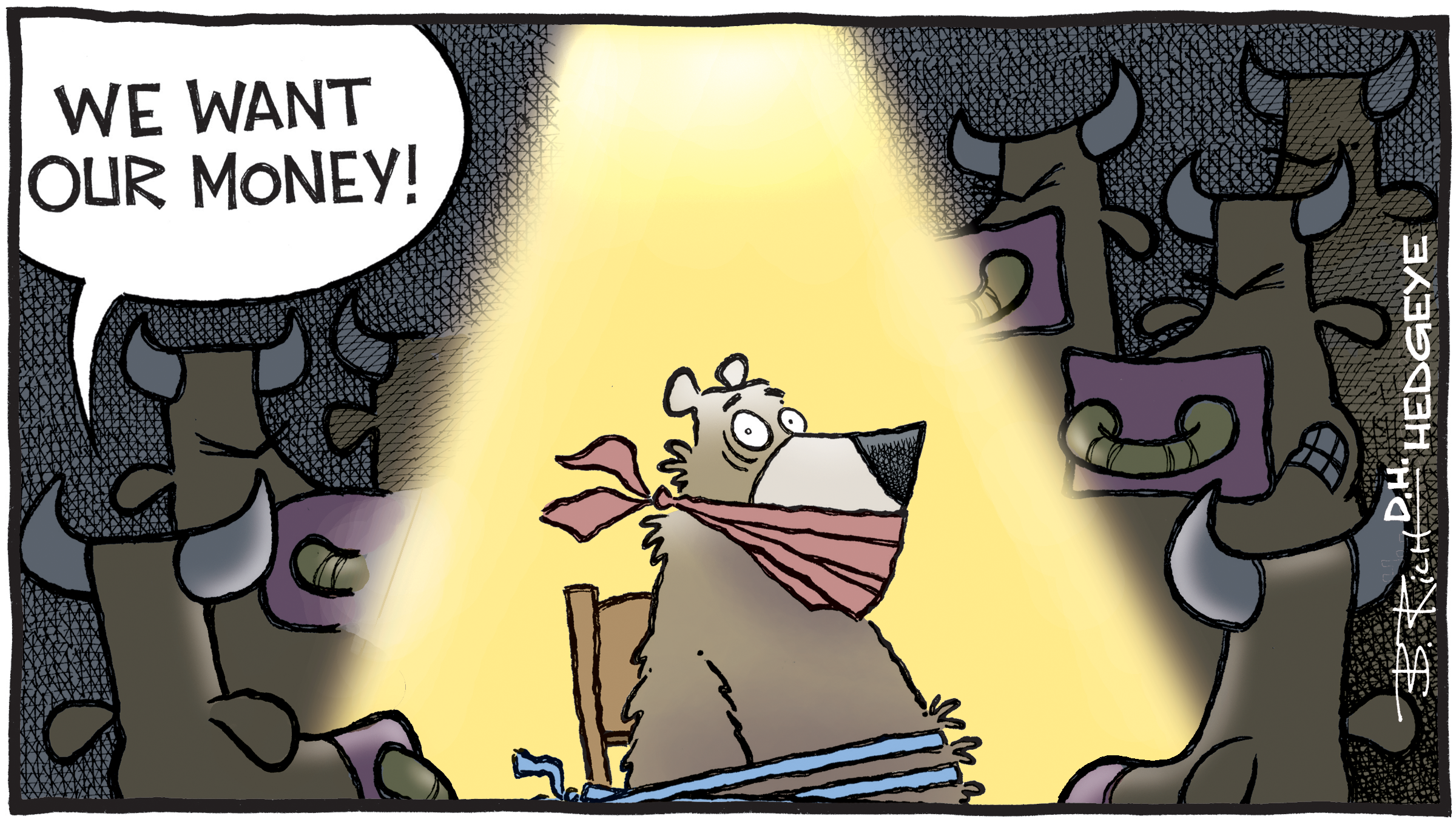 Cartoon of the Day: Angry Bulls