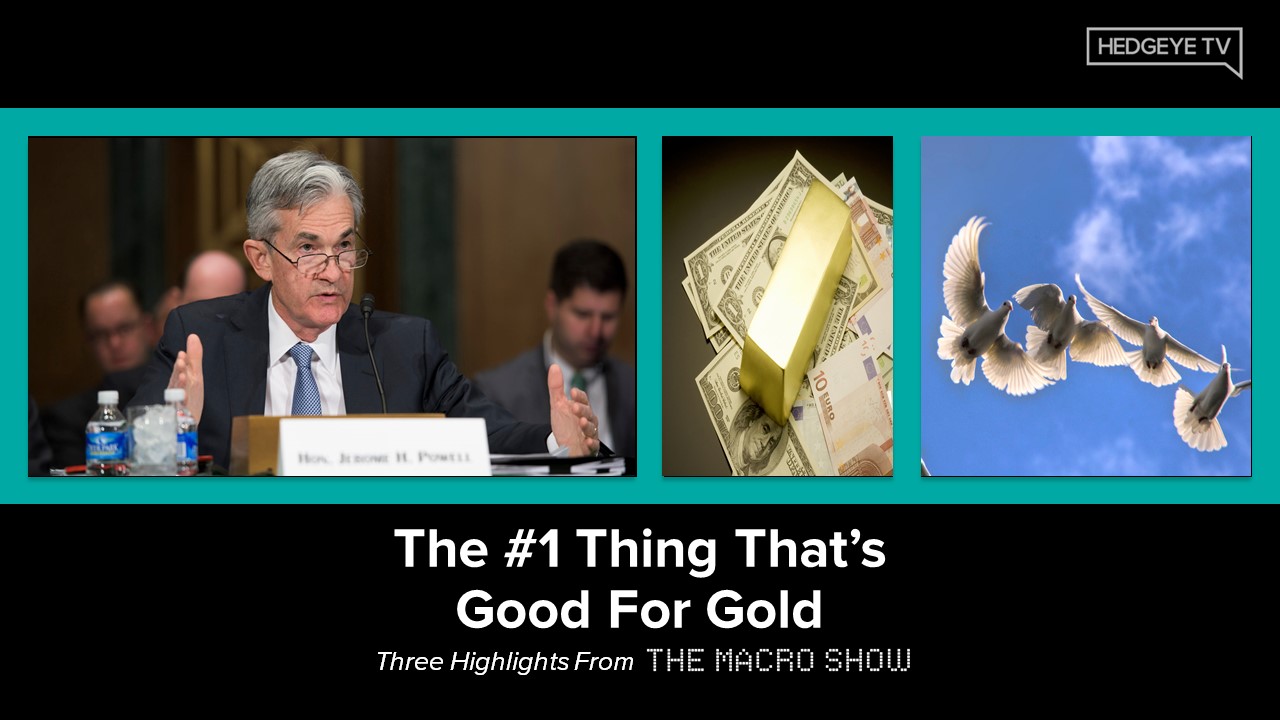 The #1 Thing That's Good For Gold