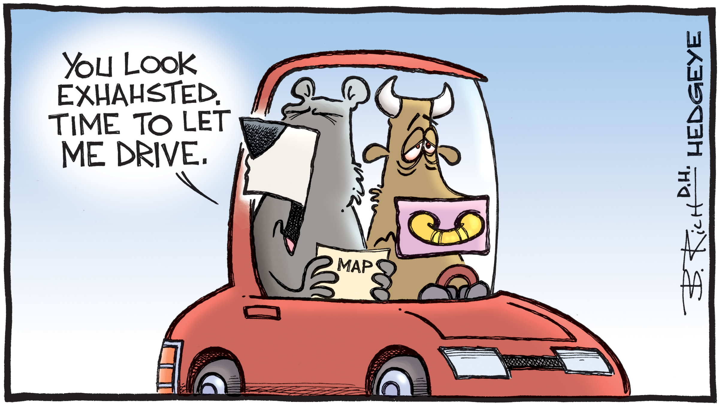 Cartoon of the Day: Let Me Drive