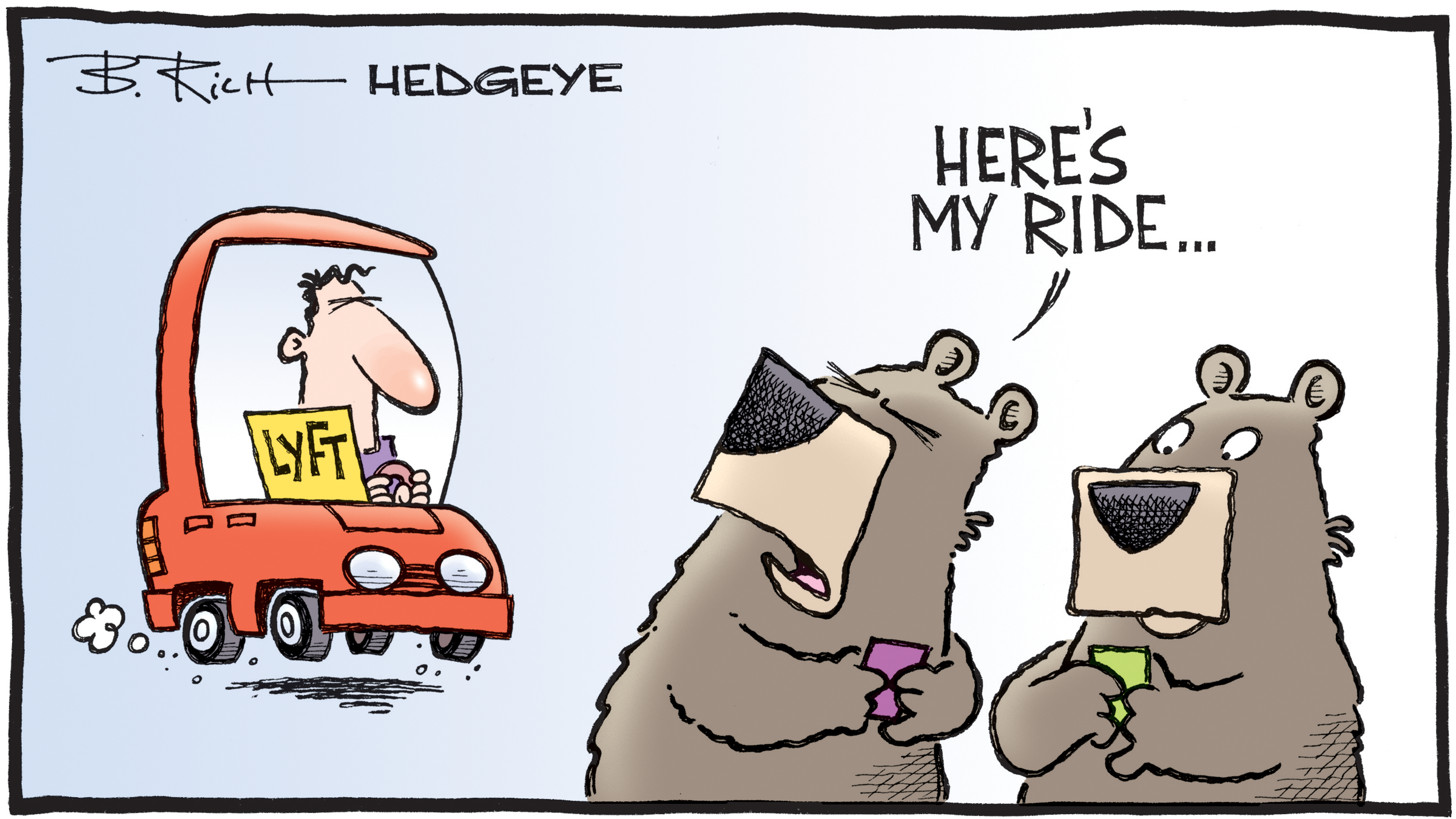Cartoon of the Day: Need a Lyft?