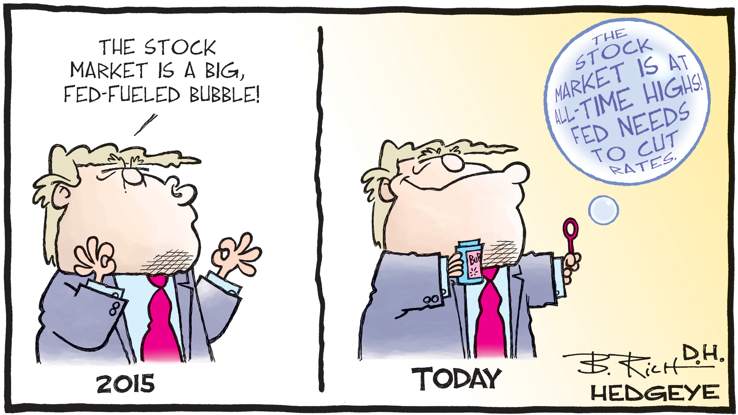 Cartoon of the Day: A Tale of Two Trumps