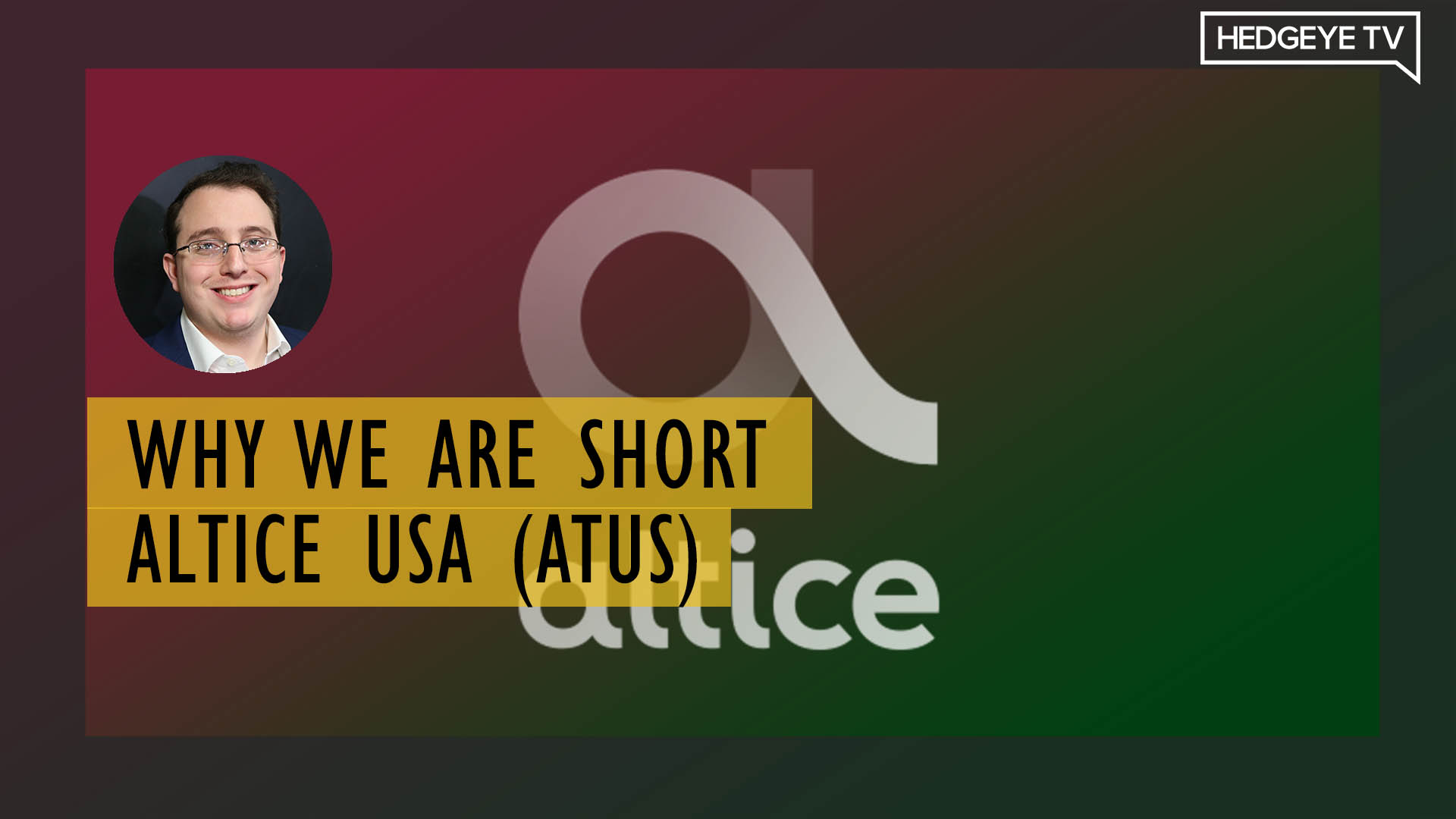Why We Are Short Altice USA (ATUS)