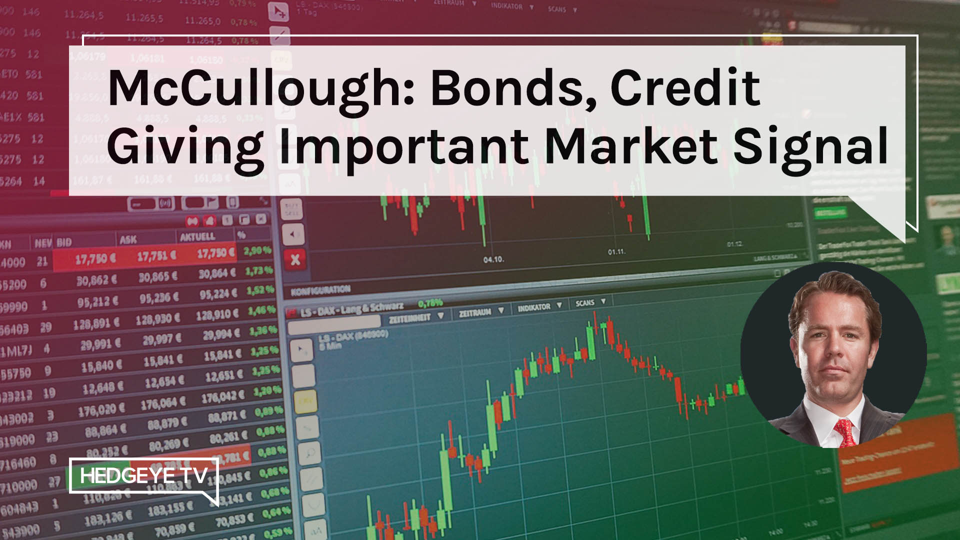 McCullough: Bonds, Credit Giving Important Market Signal