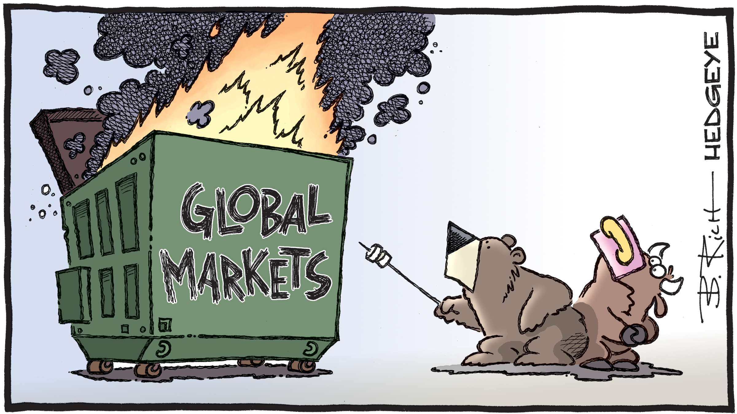 Cartoon of the Day: Dumpster Fire