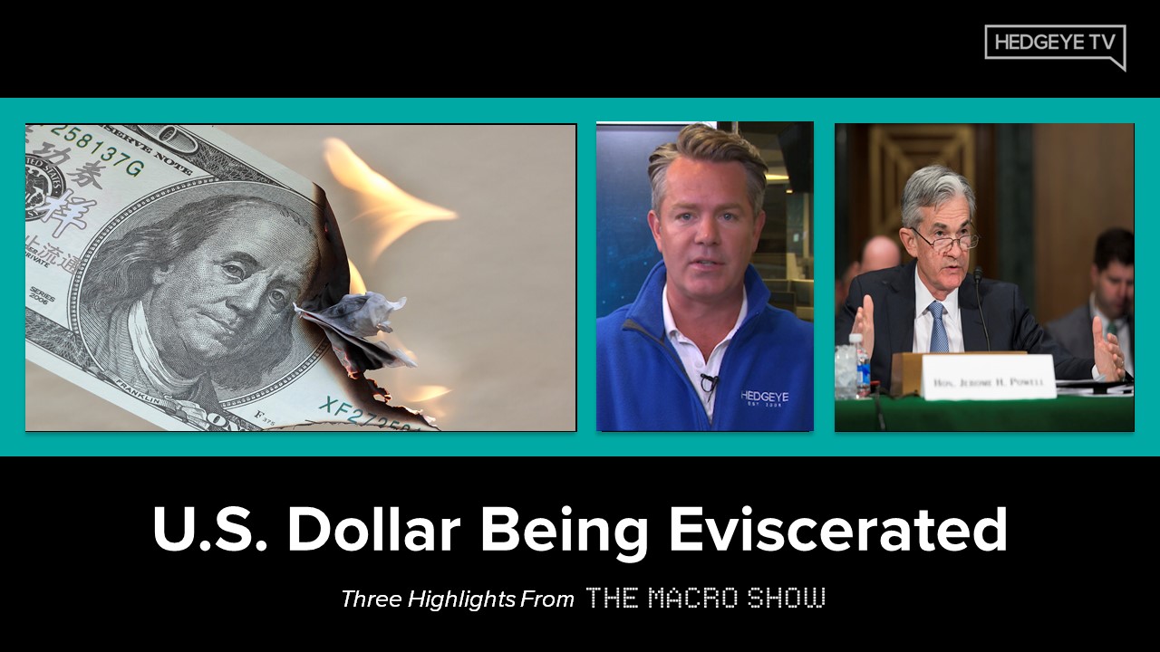 U.S. Dollar Being Eviscerated