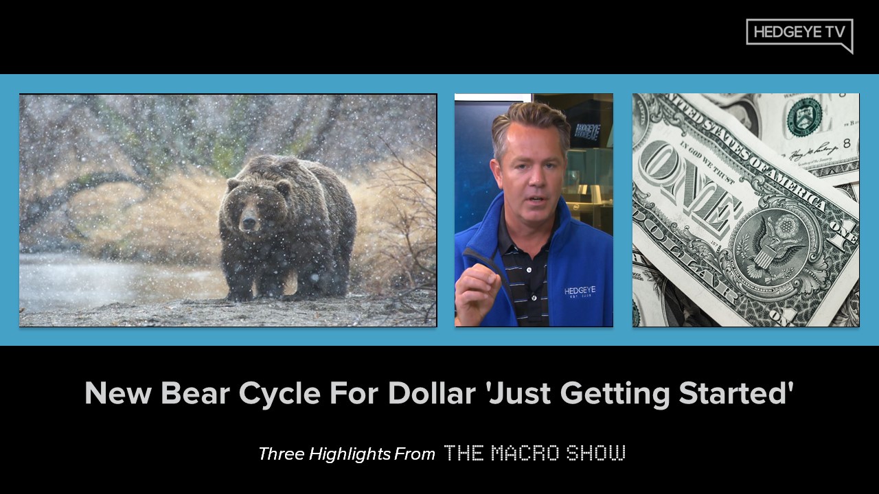 New Bear Cycle For Dollar 'Just Getting Started