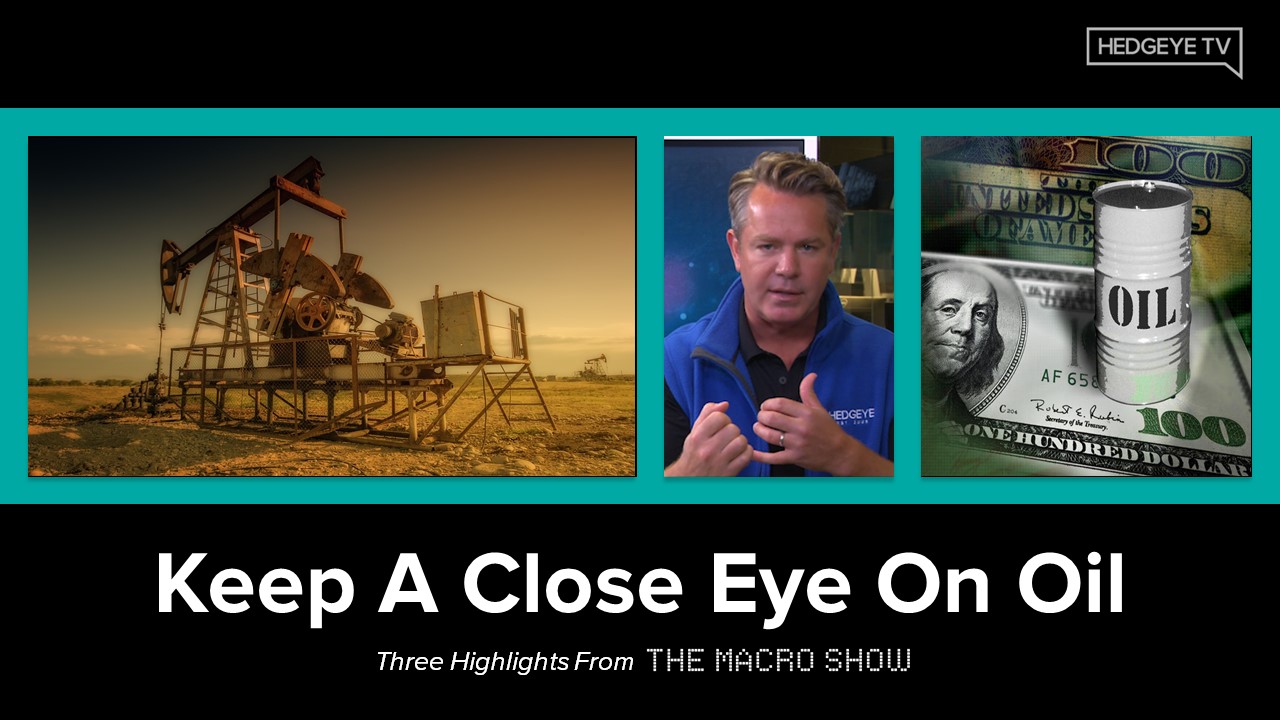 Keep A Close Eye On Oil